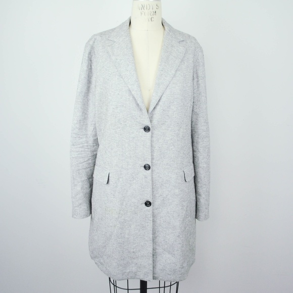 Eleventy | Jackets & Coats | Eleventy Coat Jacket Blazer Gray Made In Italy | Poshmark